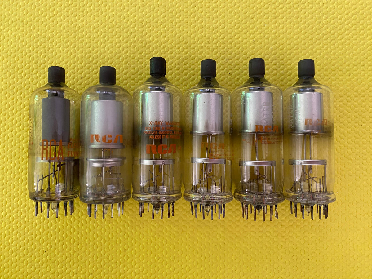 6 RCA 3AT2 3AT2B 3AW2 3AW2A Vacuum Tubes Valves NOS NIB Lot Of Six ...